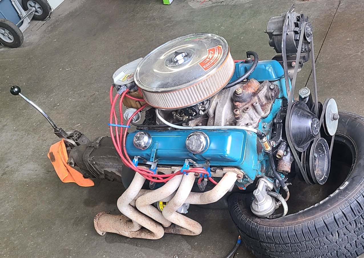 CHEVY 327 ENGINE FOR SALE! - Willys Hobby Shop