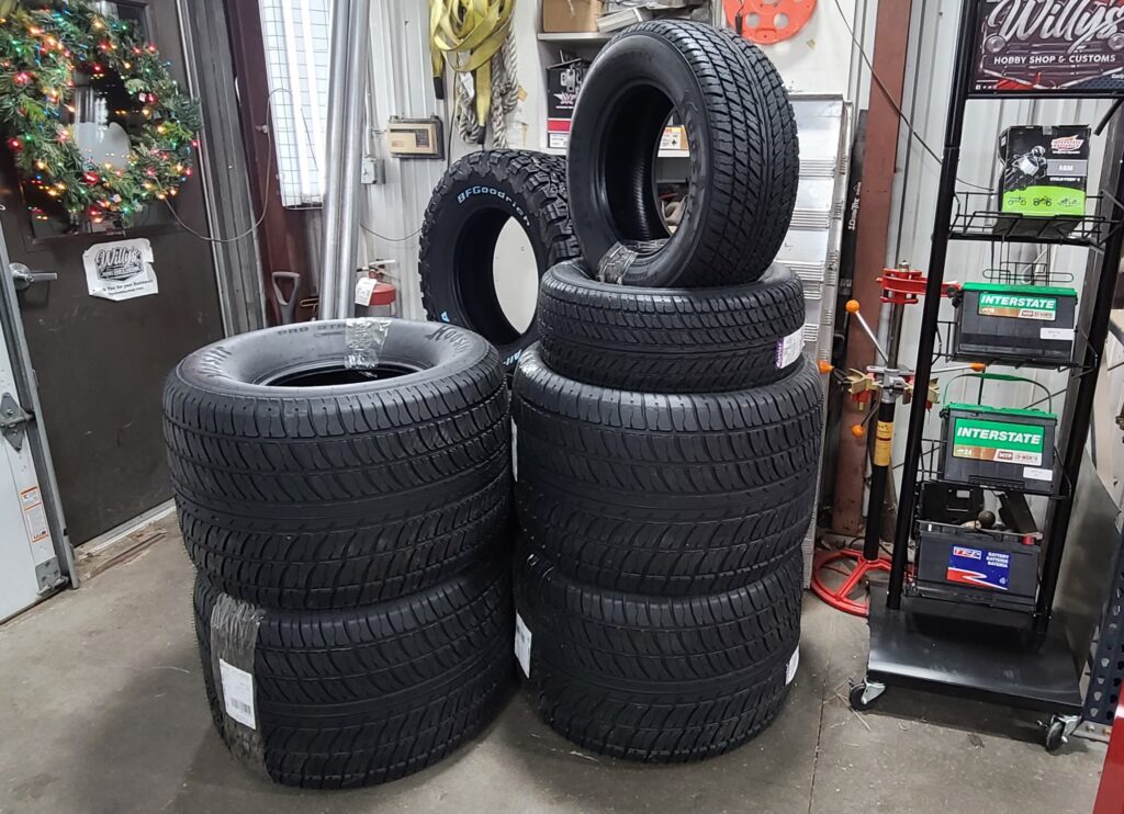 NOW THAT'S ALOT OF RUBBER! - Willys Hobby Shop